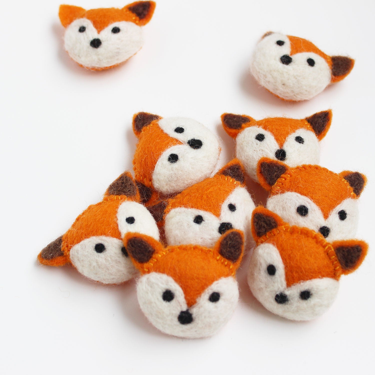 Felt Animal Heads - Available In 10 Different Animals Heads. – Felt ...