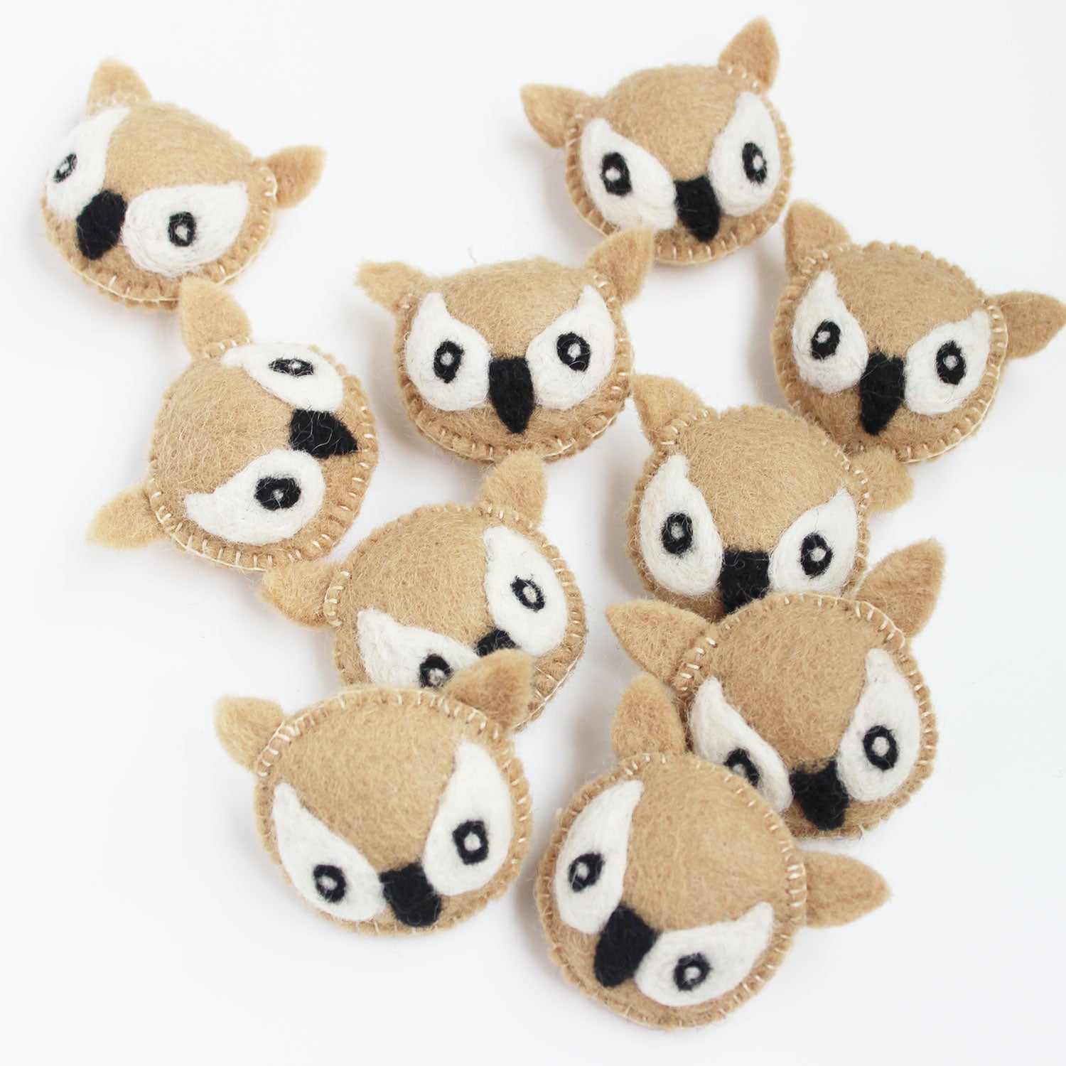 Felt Animal Heads - Available In 10 Different Animals Heads. – Felt ...
