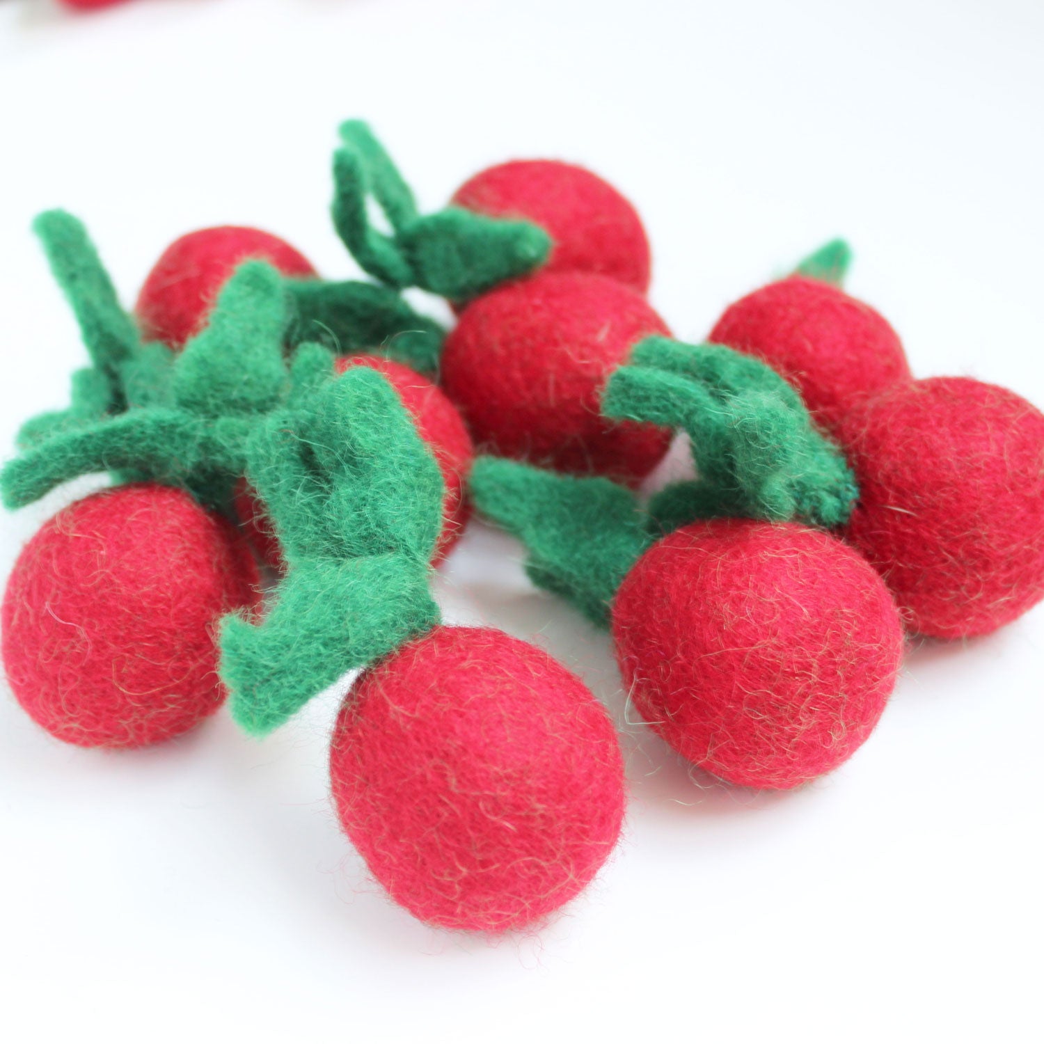Felt Radish - Handmade Felt Radish From Felt Ball Rug Australia